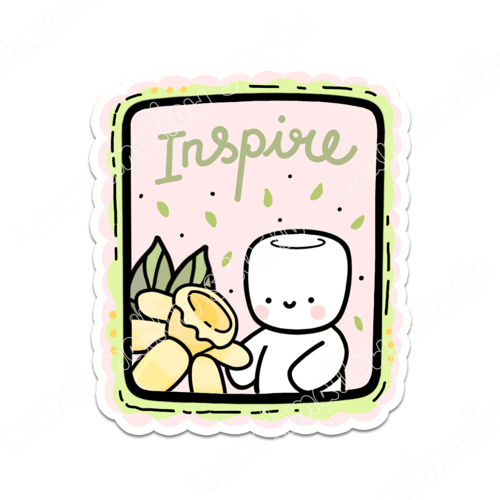 DIGITAL DOWNLOAD - COCOA STAMP - INSPIRE