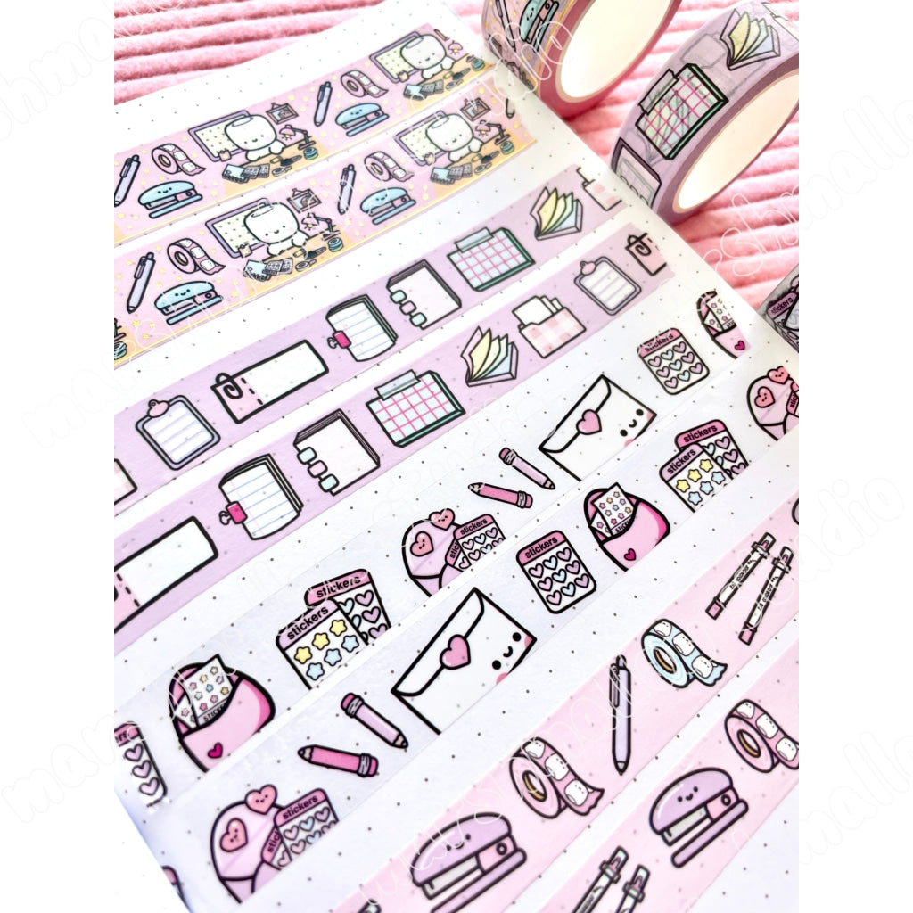 STATIONERY WASHI TAPE BUNDLE - LIMITED EDITION