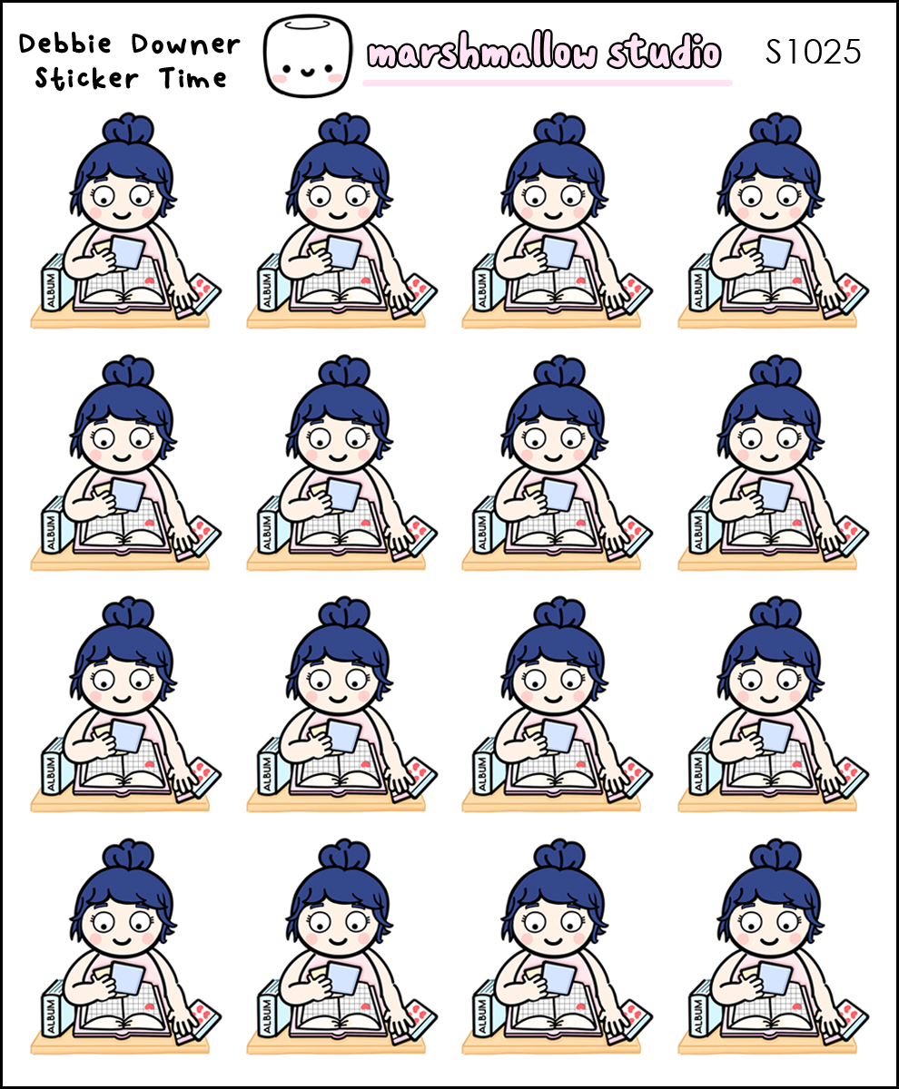 DEBBIE DOWNER - STICKER TIME STICKERS - S1025
