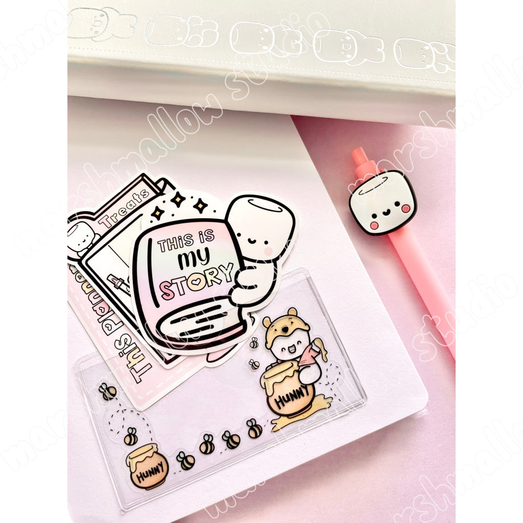 ADHESIVE POCKET - STUFFED WITH FLUFF - LIMITED EDITION