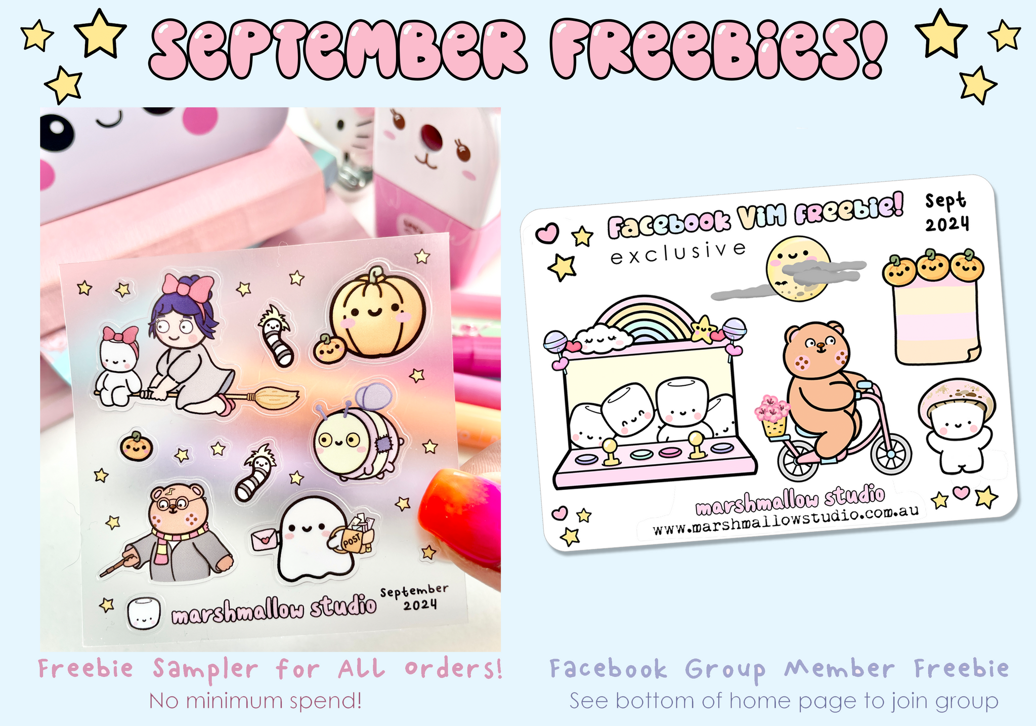 Marshmallow Studio Australian Planner Stickers in Australia Worldwide ...