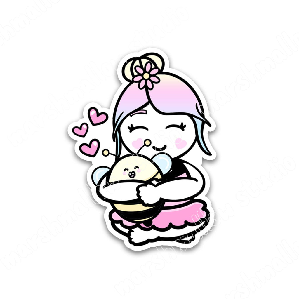 SHEILA LOVES BEES - STICKER FLAKE - F106