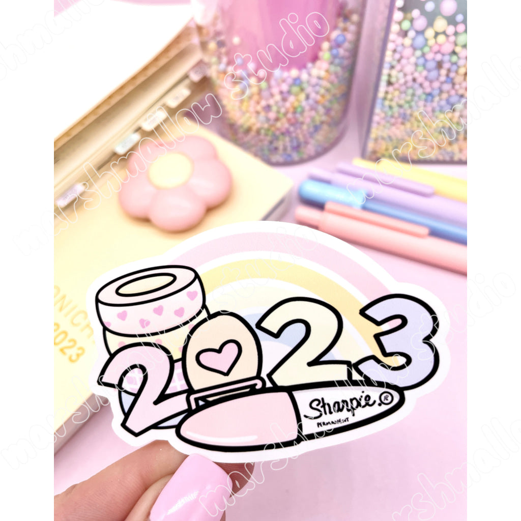 STICKER FLAKE - "2023" - F220