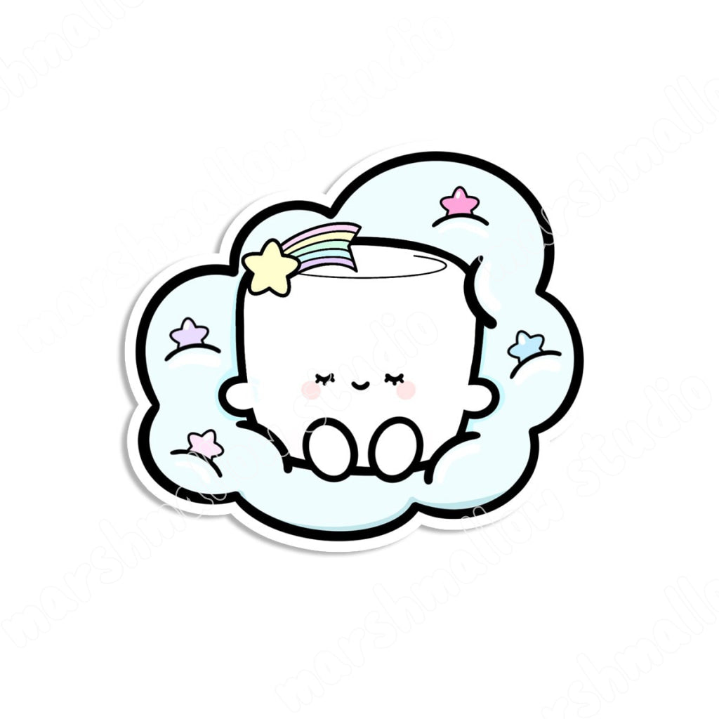 STICKER FLAKE - COCOA - COMFY CLOUD - F156