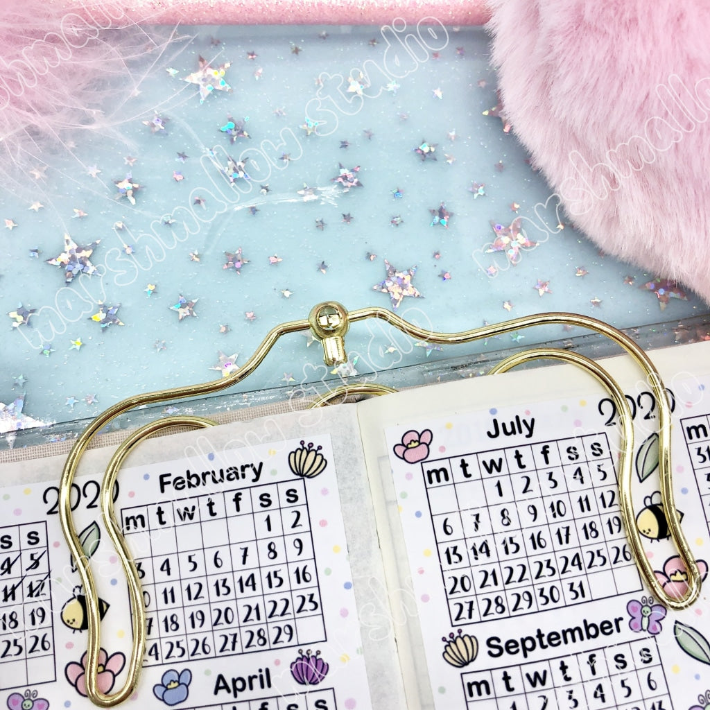 PLAIN GOLD - PAGE HOLDER CLIP - LIMITED EDITION