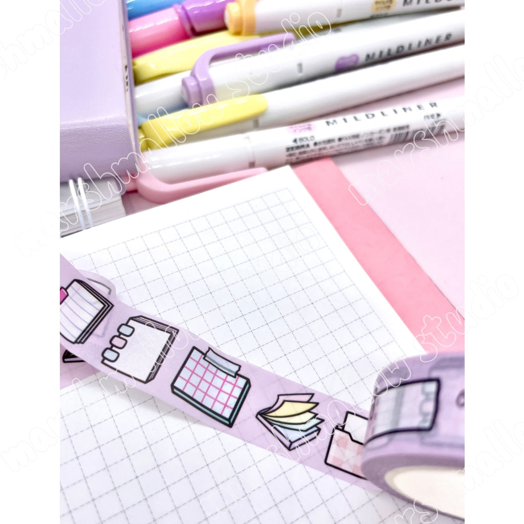 WELL NOTED - 15mm WASHI TAPE - LIMITED EDITION